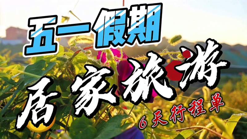 五一假期旅游走起:居家旅游行程单,玩出你的假期综合征