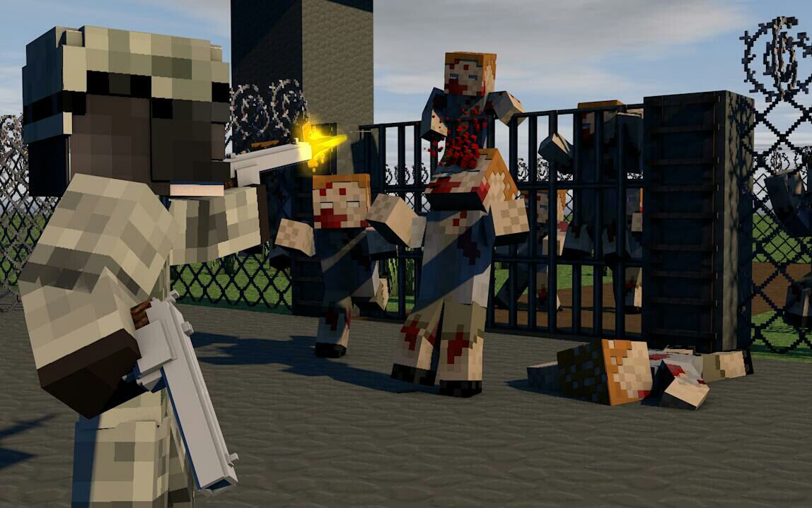 我的世界纯净版行尸走肉1.8.x服务器宣传实况,顺便帮助了两名网瘾...