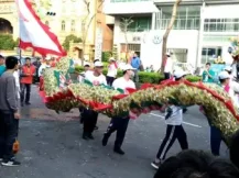 街头民间艺术表演, 精彩的舞龙表演