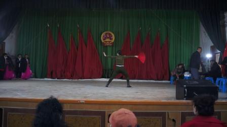 庆国庆70周年华诞,西三镇文艺联欢演出 《中华响扇》表演者:佟艳茹