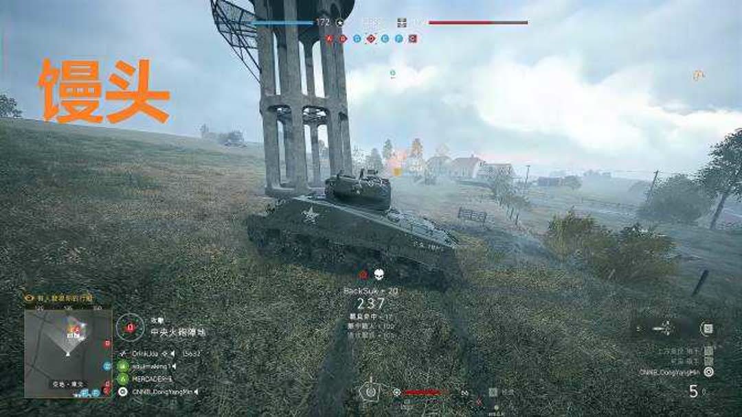 战地5:突然很想打狙,但是没有合适的狙击枪,就用坦克代替吧