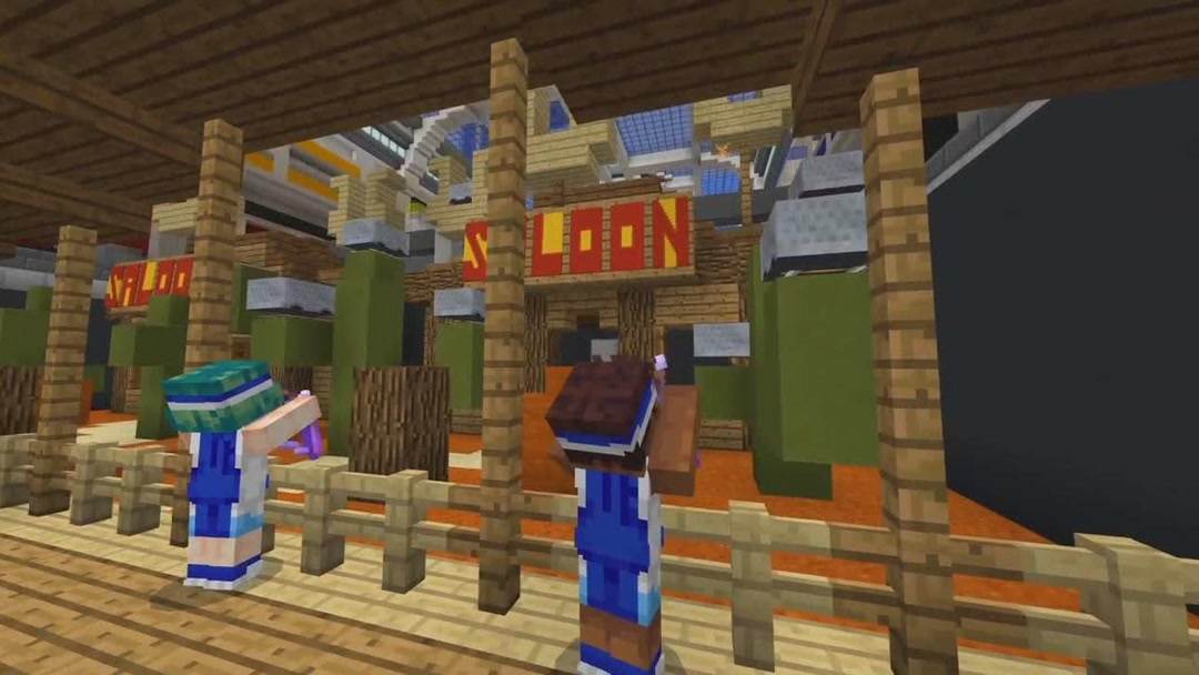 我的世界 第一个玩新的迷你游戏-网格跑步者