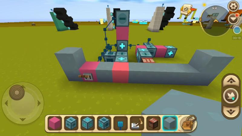 迷你世界:制作隐藏的抽拉储物箱教程