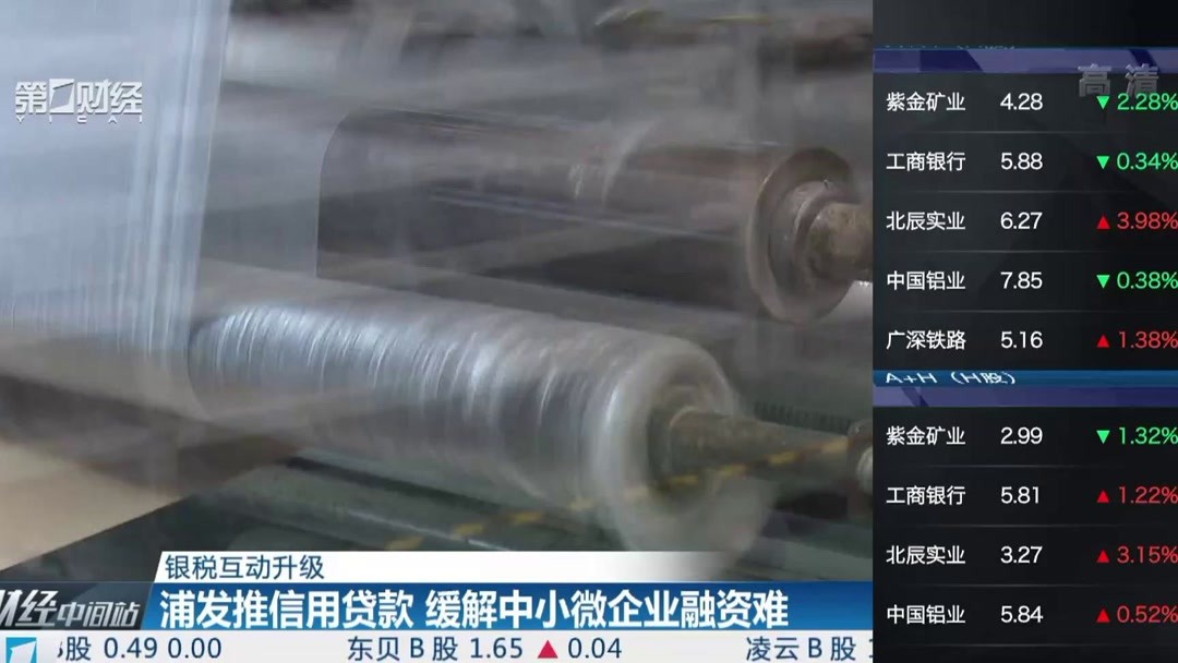 浦发推信用贷款 缓解中小微企业融资难
