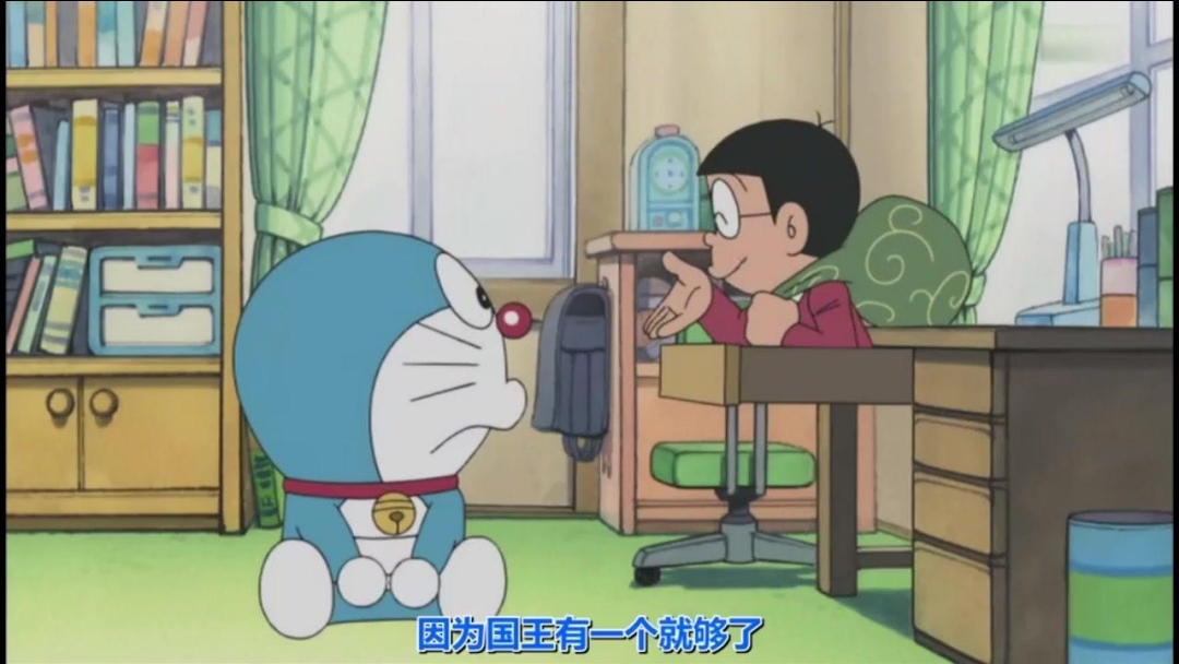 哆啦A梦:大雄有个梦想,说的一套一套,竟是带上行李去古代称王