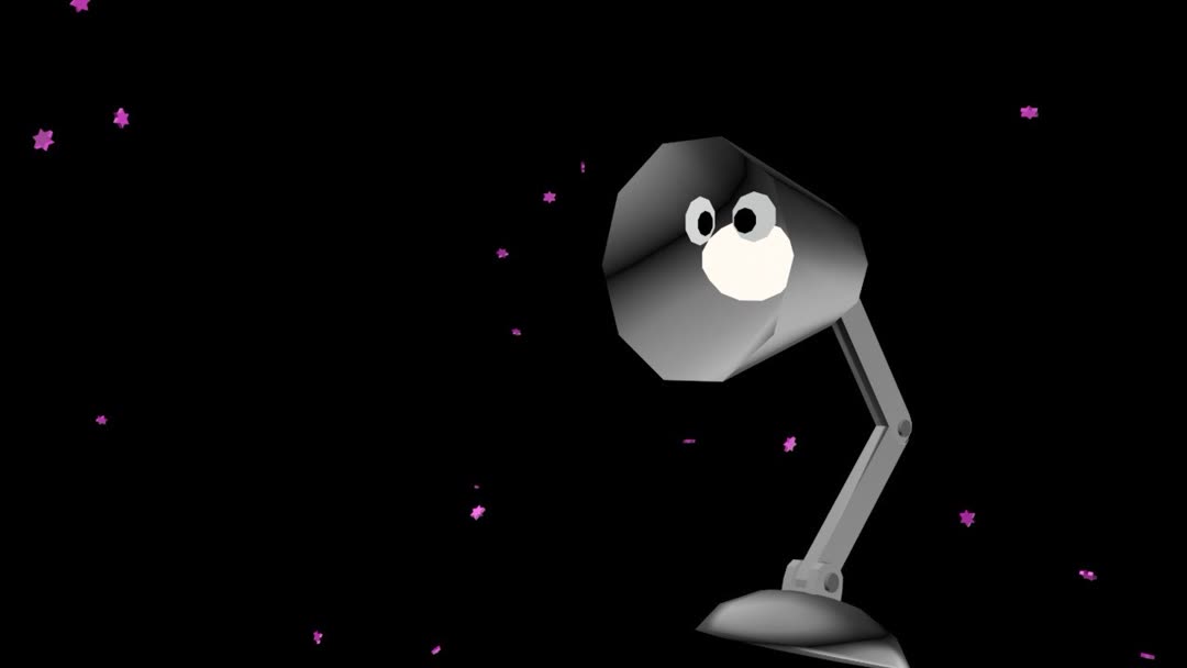 多情3D制作小动画片:奔跑的台灯