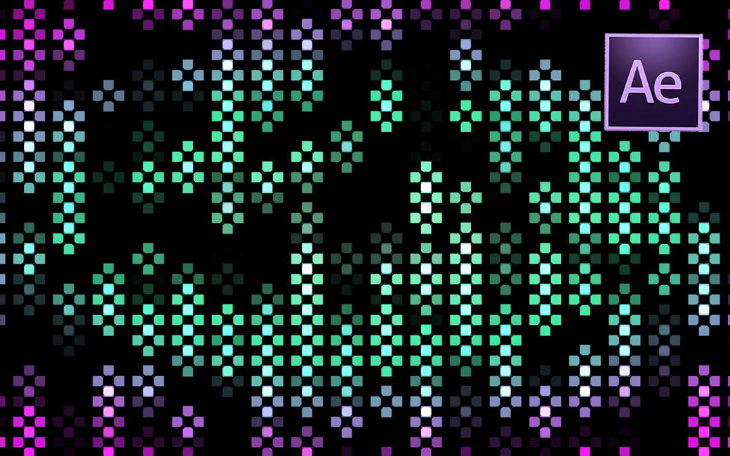 【AE教程】4分钟快速教你学会一个form粒子的特效背景!(内含插件素材)