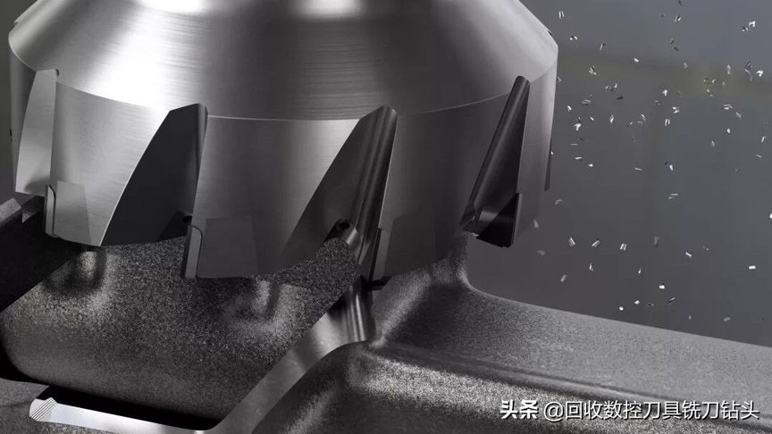 重型铣削模具加工机加工中心铣床UG面铣槽铣方肩铣刀