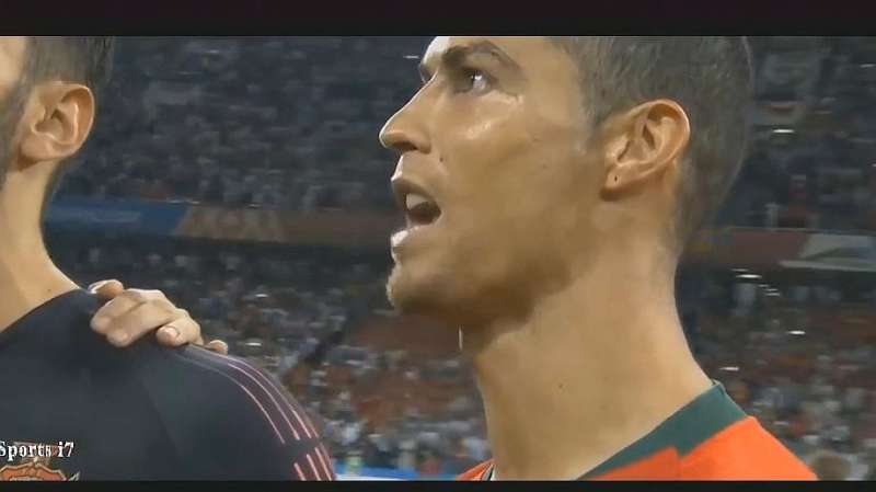 回顾2018年俄罗斯世界杯C罗对阵西班牙集锦