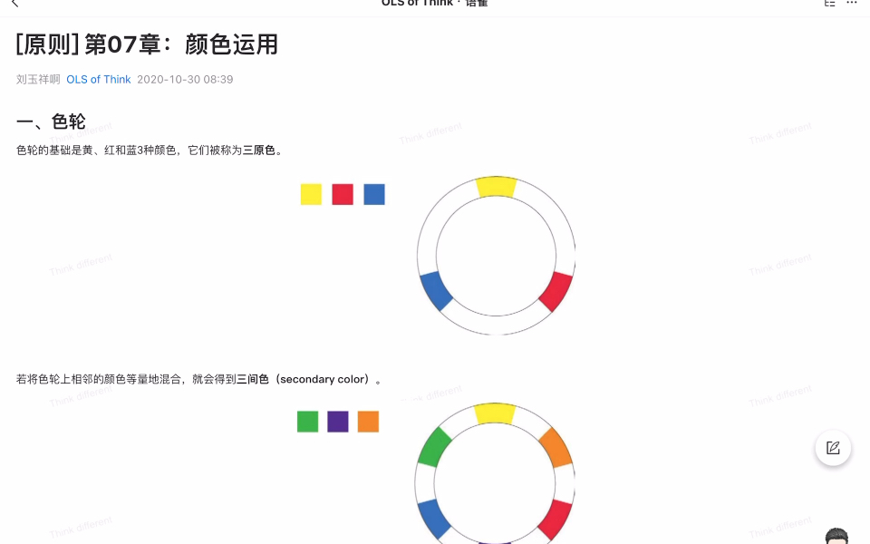 写给大家看的设计书,笔记,第7章:颜色运用
