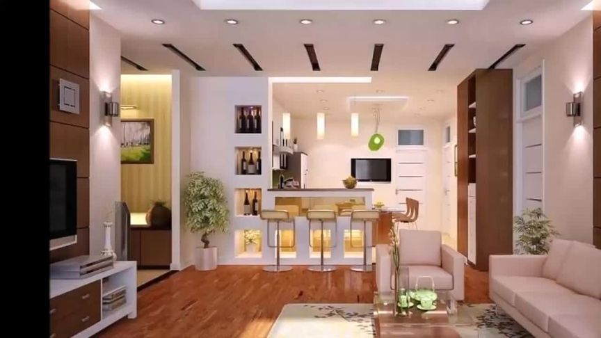 浪漫满屋家居开放式厨房客厅划分思路