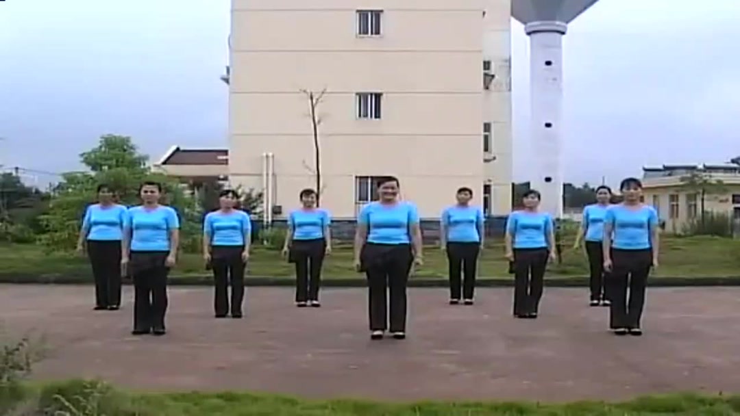 中老年广场舞《洗衣歌》 广场舞教学