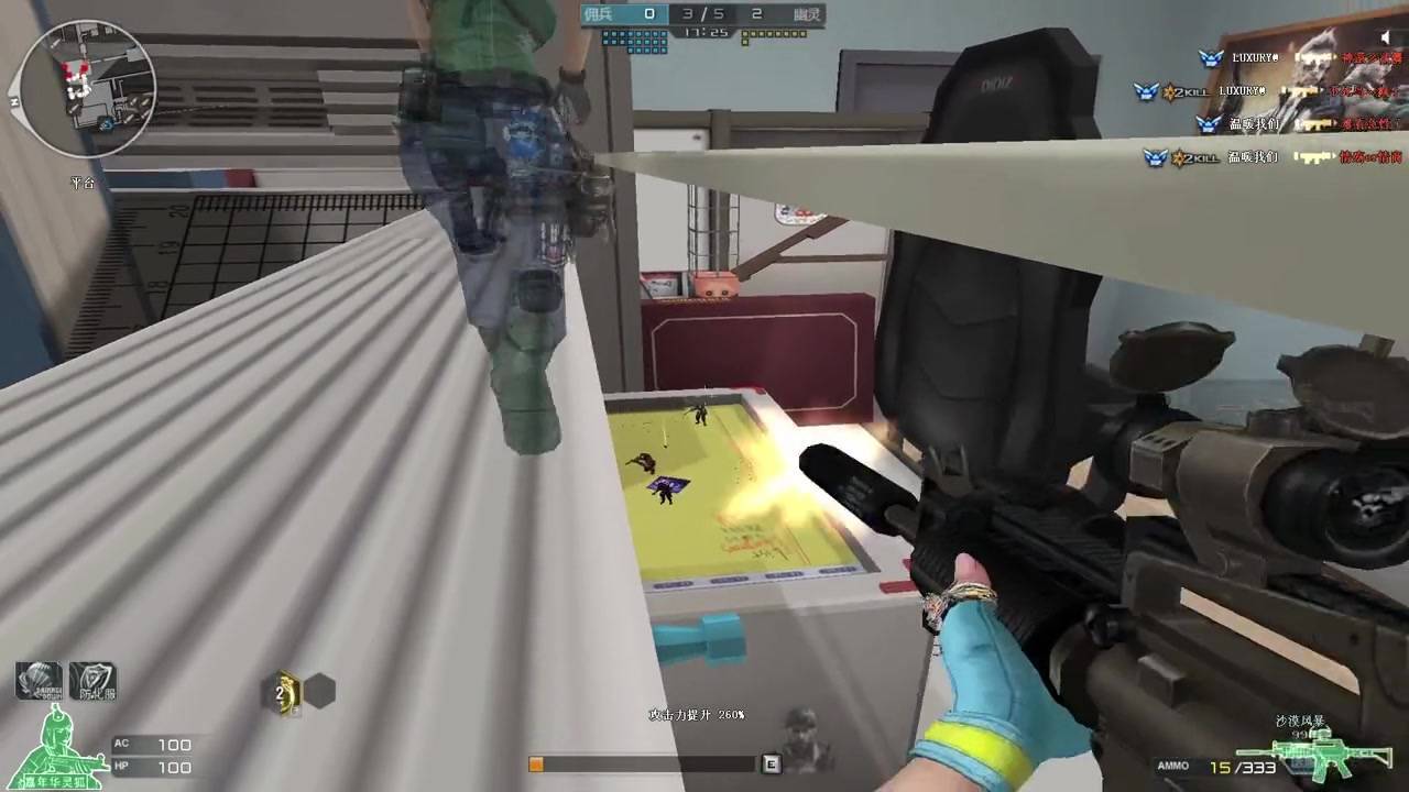 CF生化追击:沙漠风暴,经典枪械永不过时!