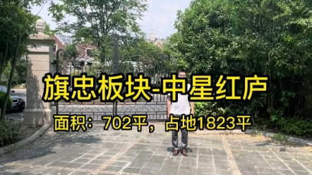 马桥旗忠板块-中星红庐,英式风格,建筑面积:702平地下255平,占地1823...