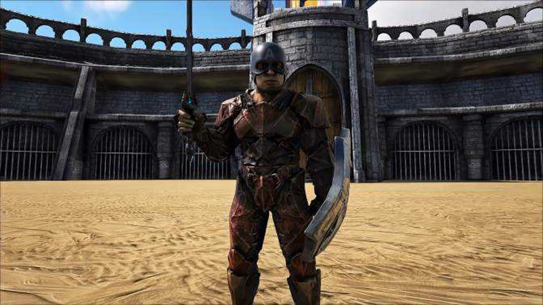 方舟恐龙大战714 普罗米模组的野人BOSS对战灭绝模组BOSS