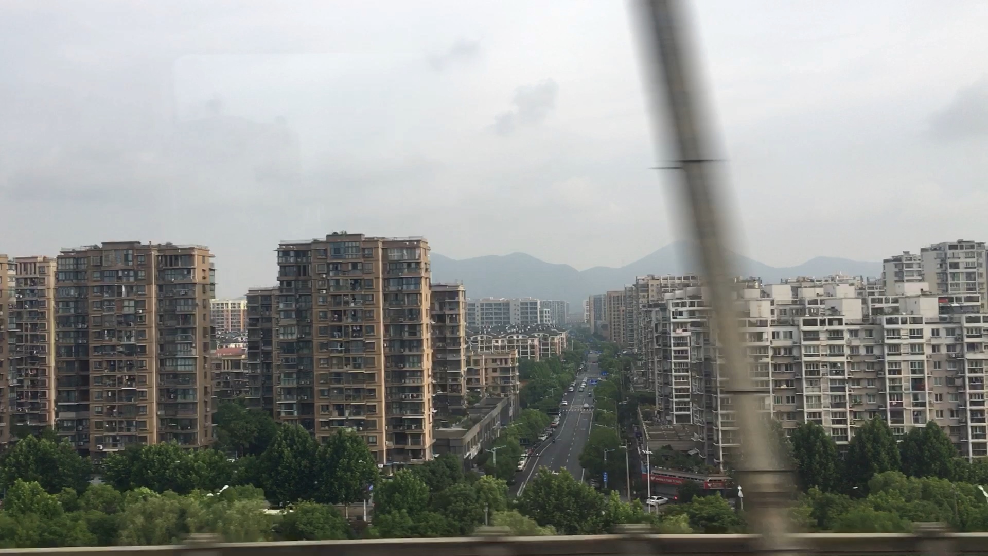 G7541次列车余杭-杭州东部分