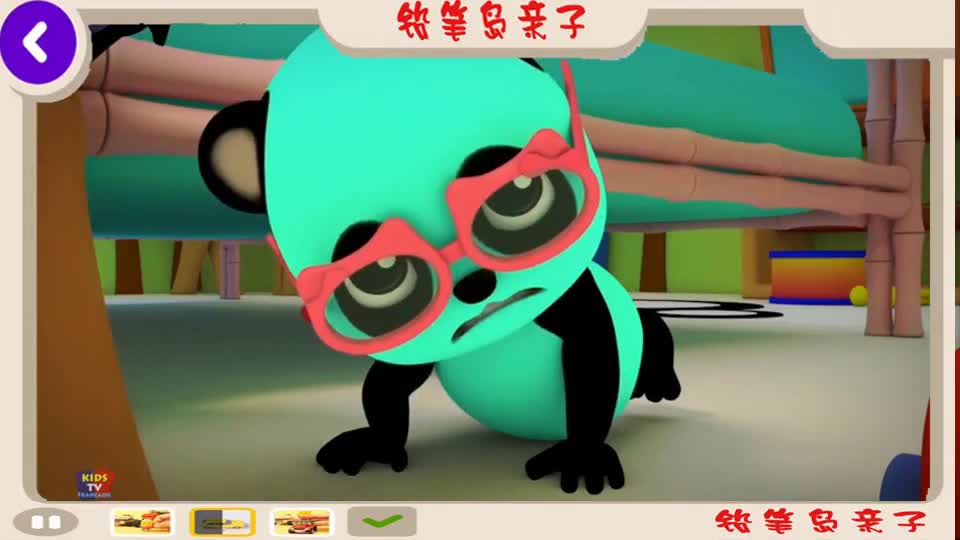 十在床数字歌曲1到10法国童谣婴孩小宝熊猫十在床上