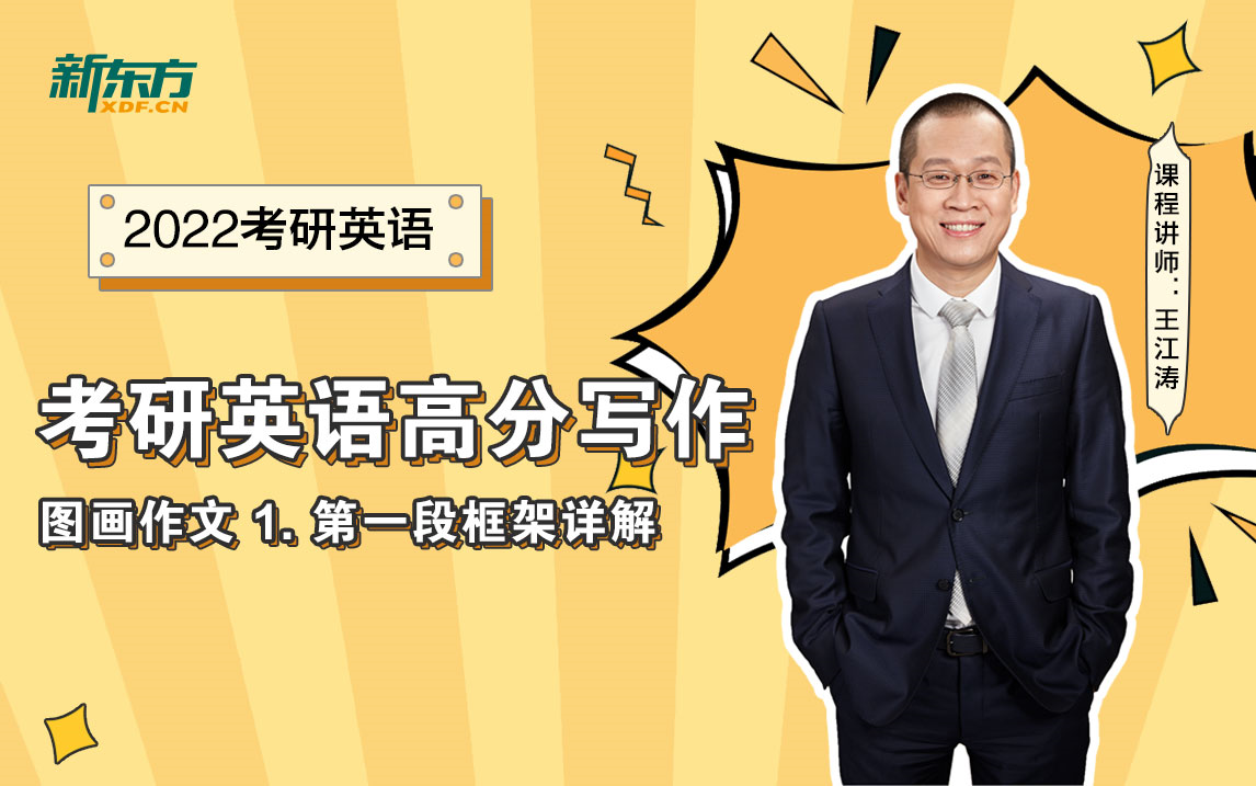 【考研英语高分写作】第三章 图画作文 第一节总论(1-3)
