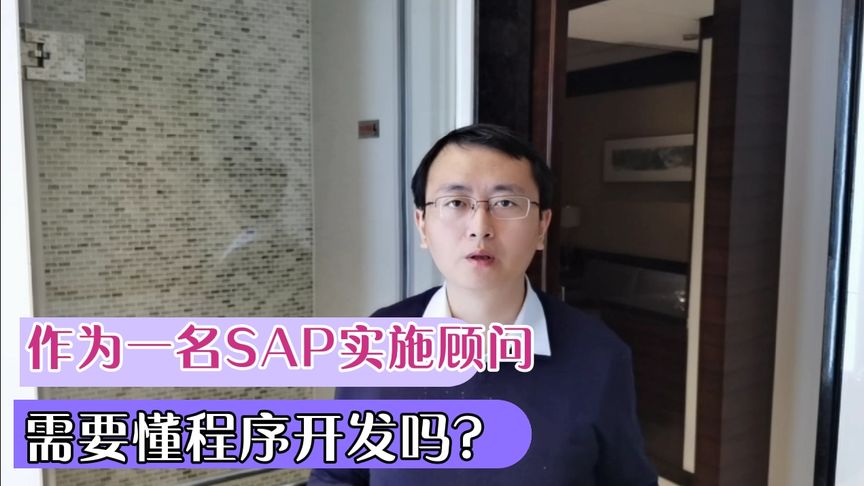 作为一名SAP实施顾问,需要懂程序开发吗,懂编程的优势在哪里?
