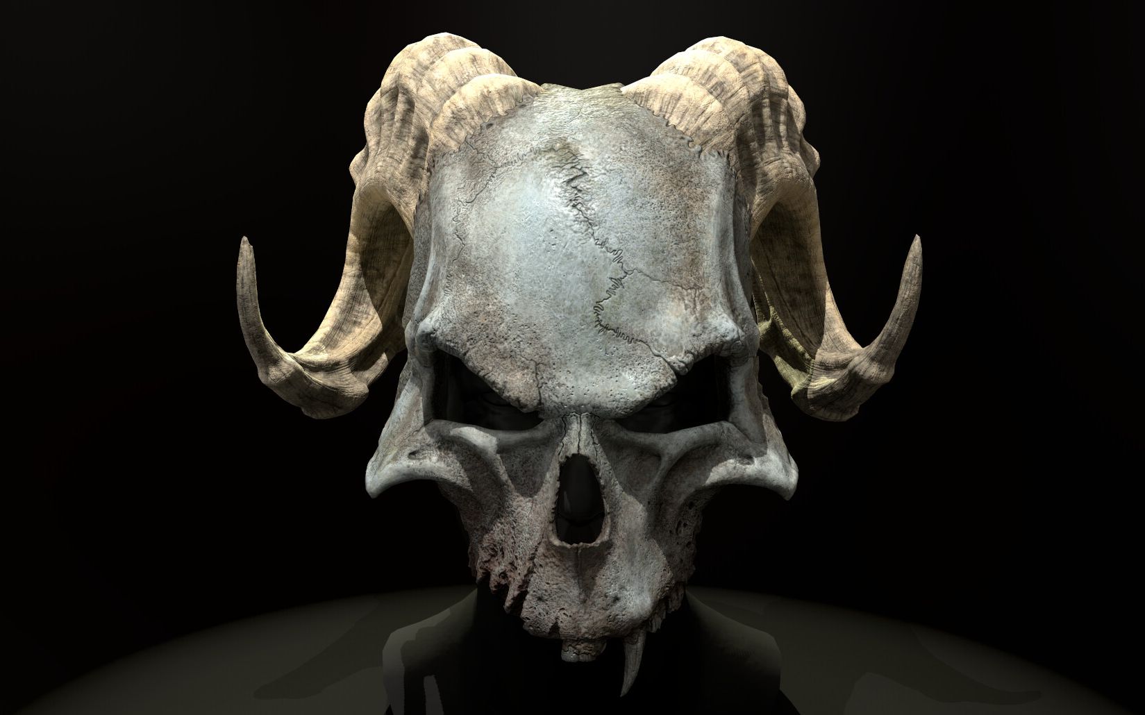 zbrush新手教程:zb基础雕刻方法,头骨结构认知-人物角色建模教程