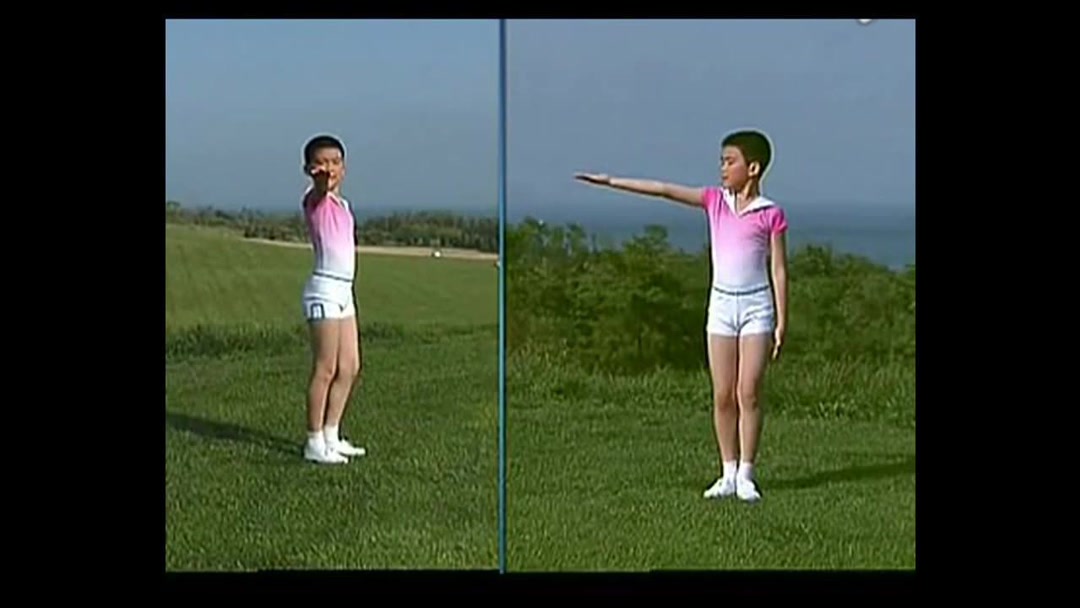 全国小学生第三套广播体操,希望风帆,视频!~~