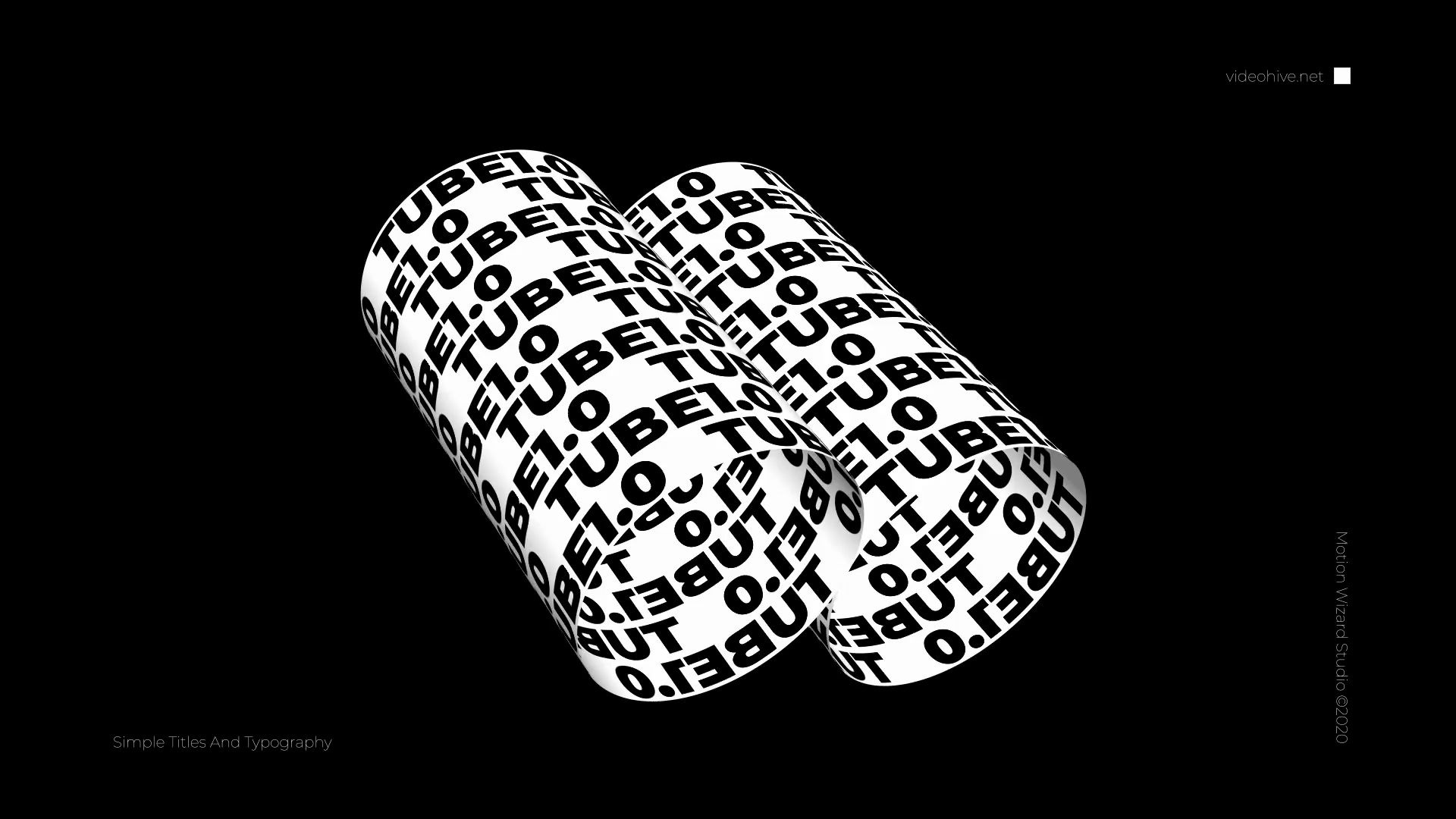 PR模板-漂亮的变形文字标题