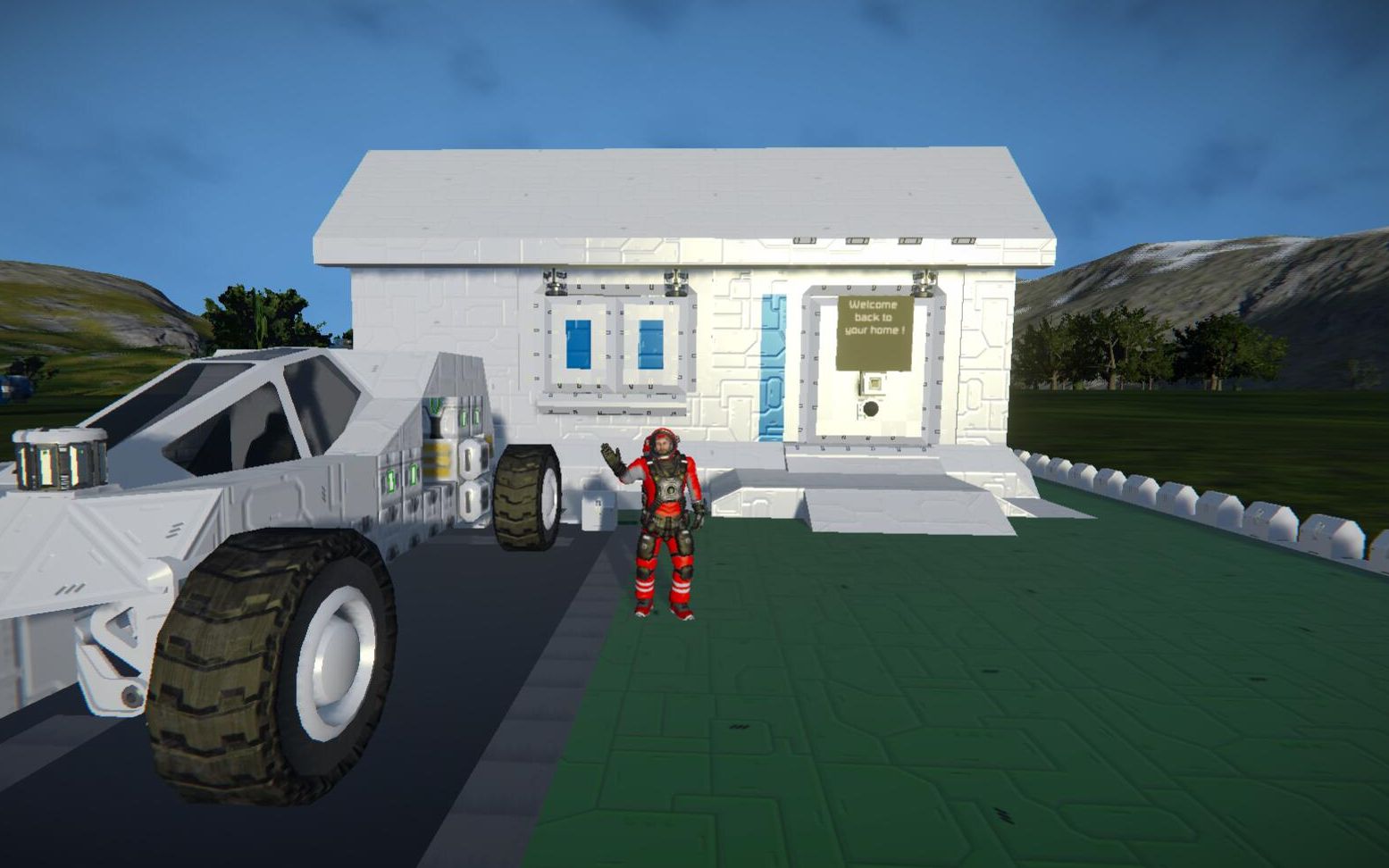 太空工程师存档开局一个房子