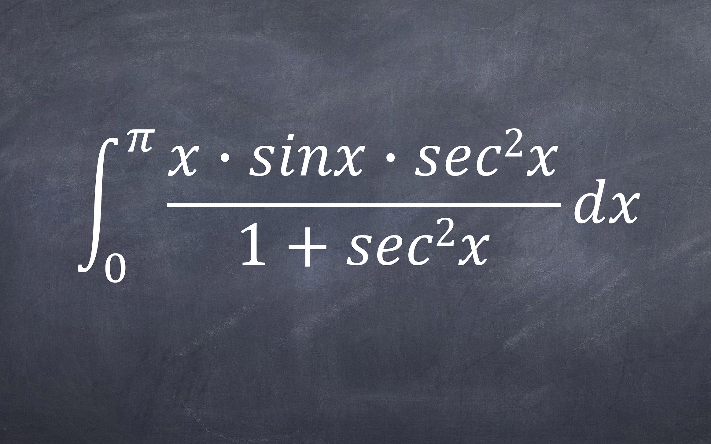 Tom每日讲好题 | 23考研059:定积分的计算(6)