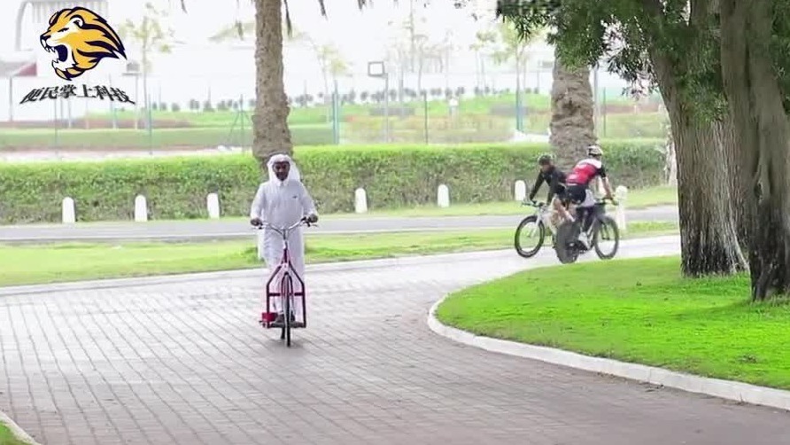 荷兰大叔发明的走路自行车正刷爆外媒!治好全世界上班族的通病