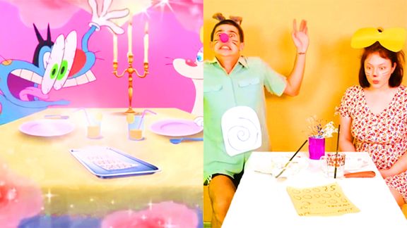 动画模仿秀:约会后的账单不忍直视,看来还是溜马路更适合我们!