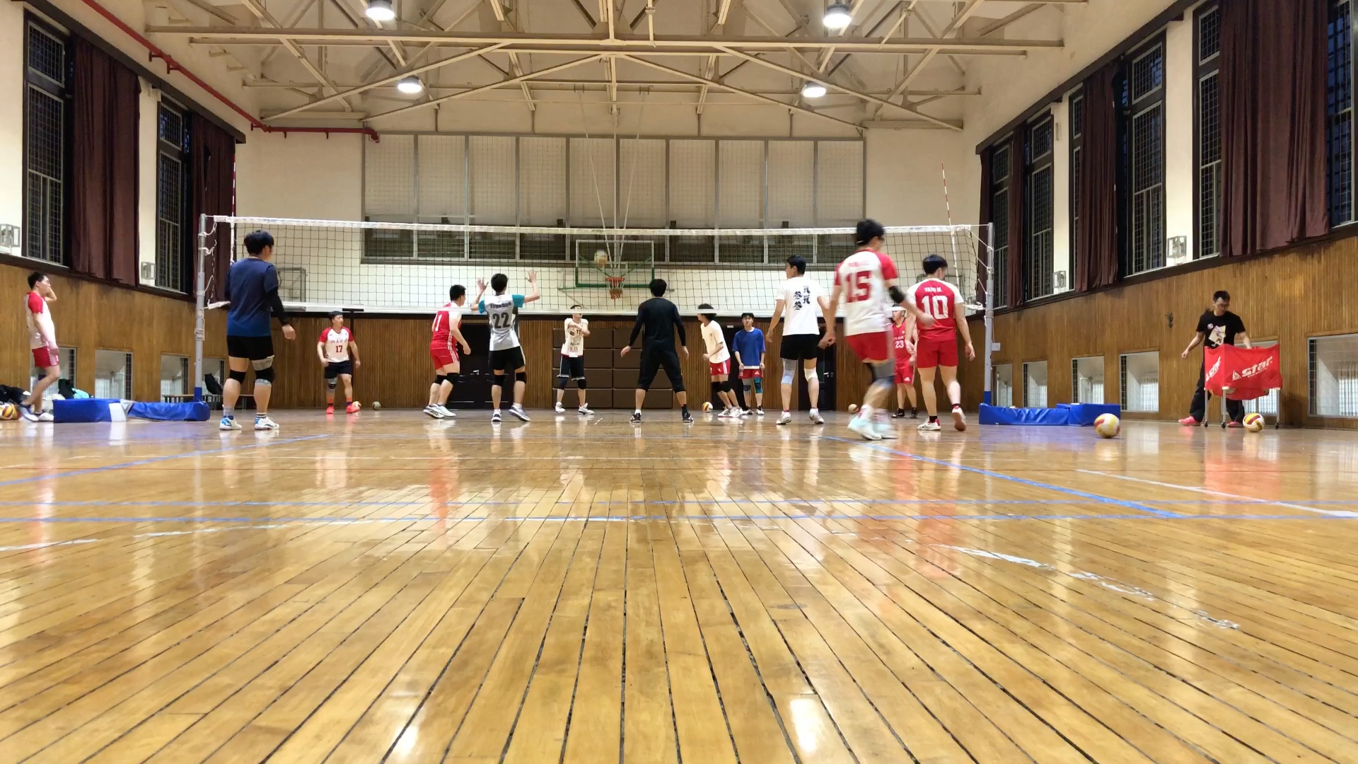 排球队训练视频(3.23)