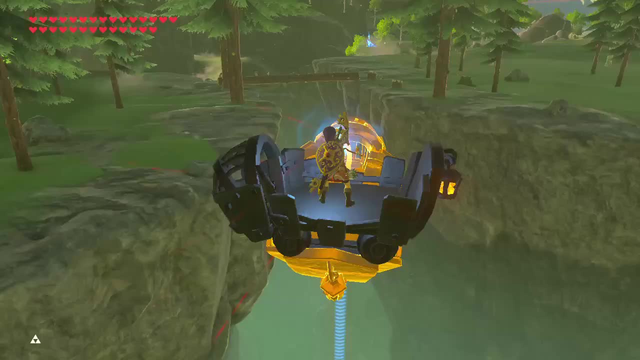 【塞尔达传说】求求你们去救公主吧,你们把这游戏玩出花了,林克都能...