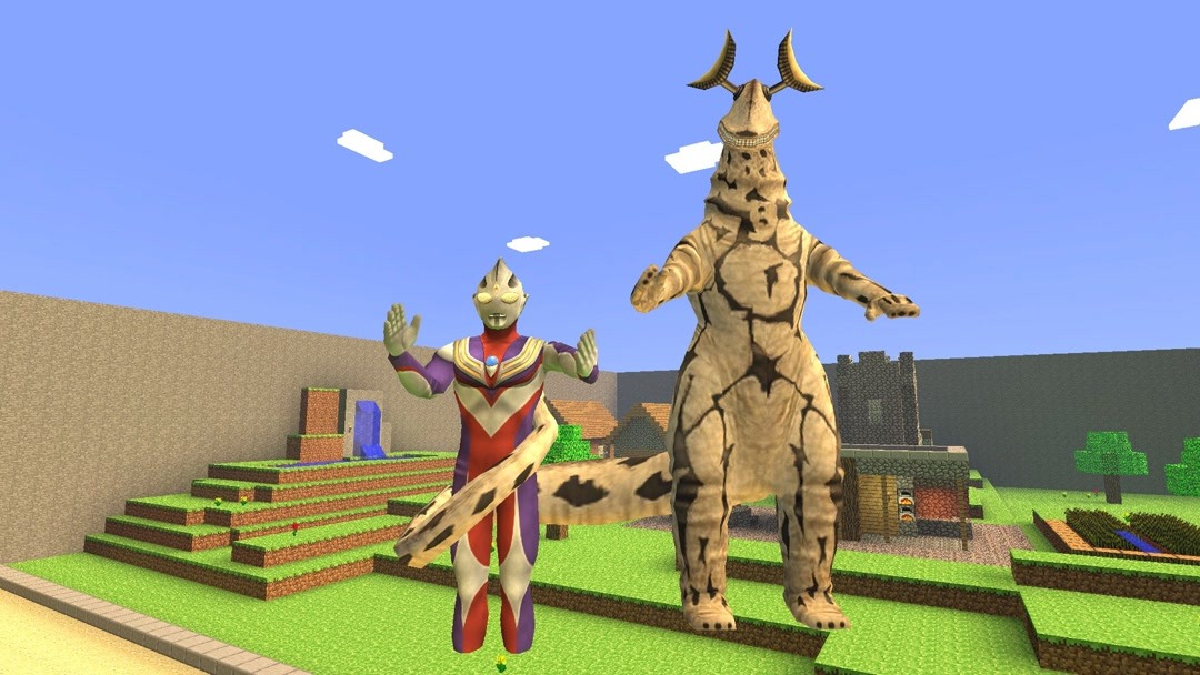 盖瑞模组:迪迦奥特曼被怪兽的尾巴缠住了怎么办呢?