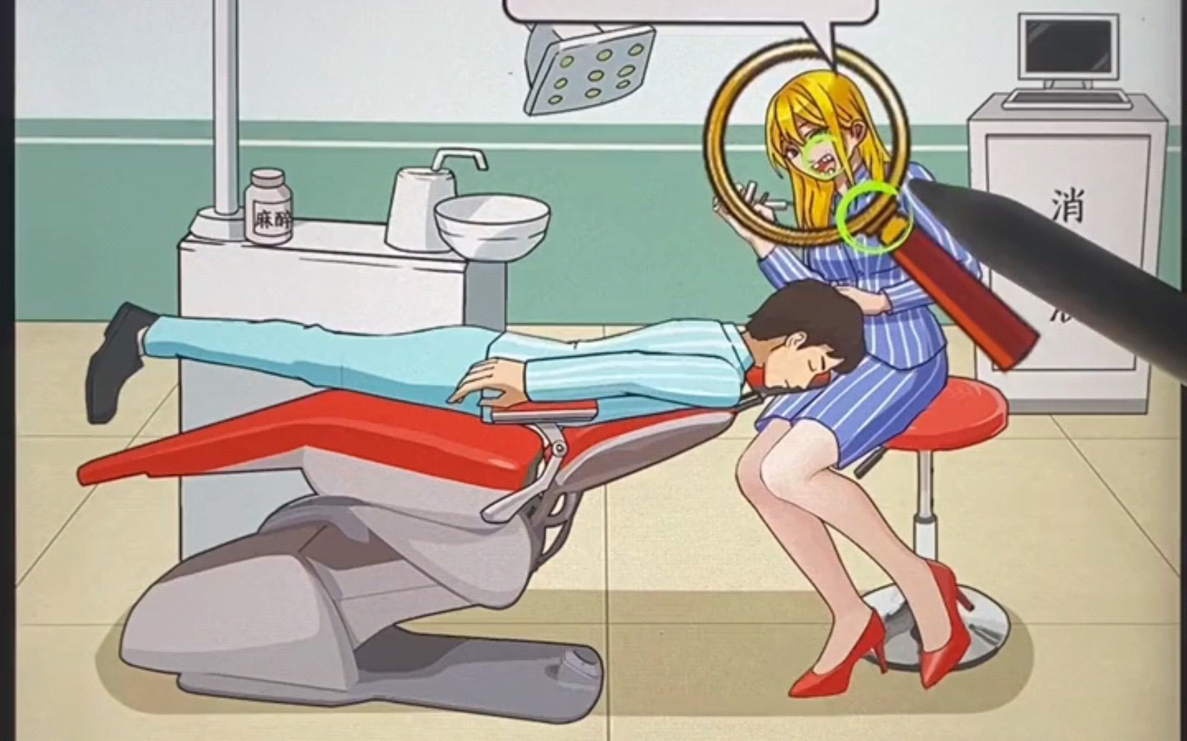 女牙医真的是精神病吗?看监控不像啊