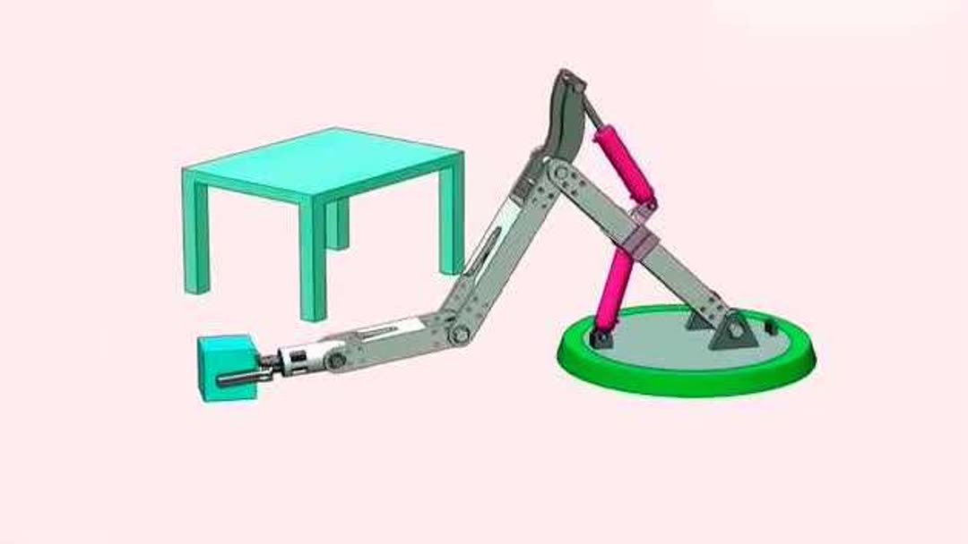 机械手臂的设计结构,看看它的工作机制