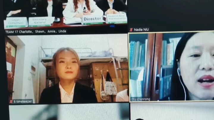 2021全国大学生商务谈判大赛(中英)掠影