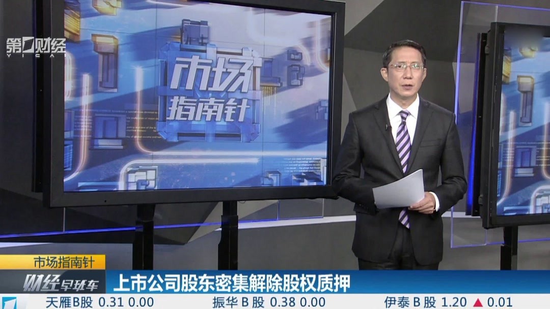 上市公司股东密集解除股权质押