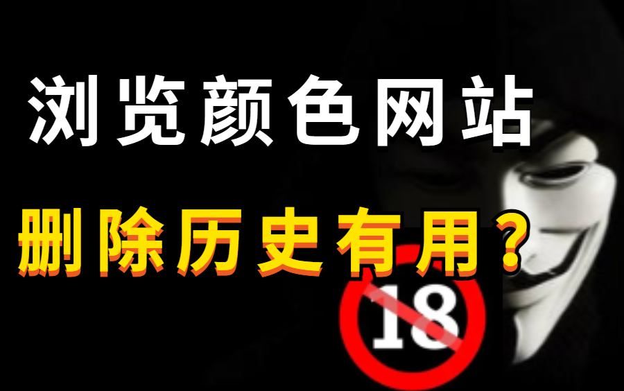 浏览颜色网站开无痕有用吗?有什么后果?(本视频提供web安全、渗透...