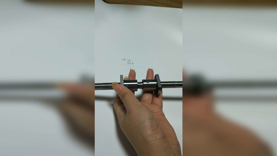 微型滚珠丝杆1202左右牙滚珠丝杆研磨高精度细小丝杠