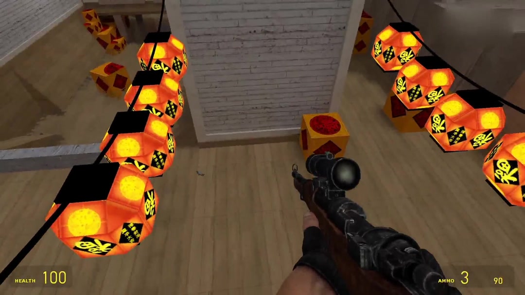 神枪手跟你的距离,其实就差一把98K gmod沙盒模组