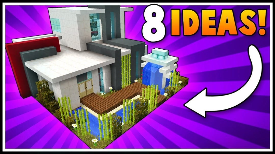 8套现代房屋创意家居设计 我的世界