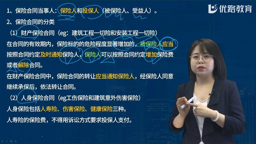 2022一建《法规》强化提升班10——建设工程保险制度
