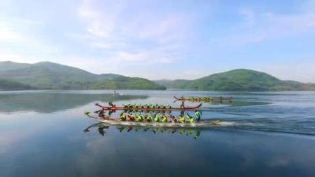 我在上汽通用东岳基地龙舟队宣传预告片截取了一段小视频