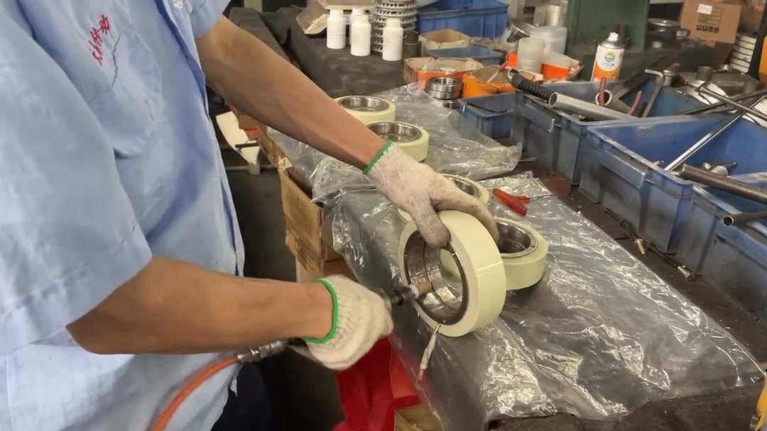 磁粉离合器的生产过程