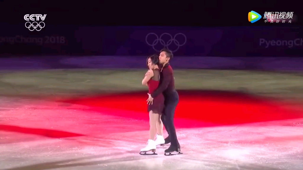 隋文静&韩聪的花样滑冰表演滑《Run》