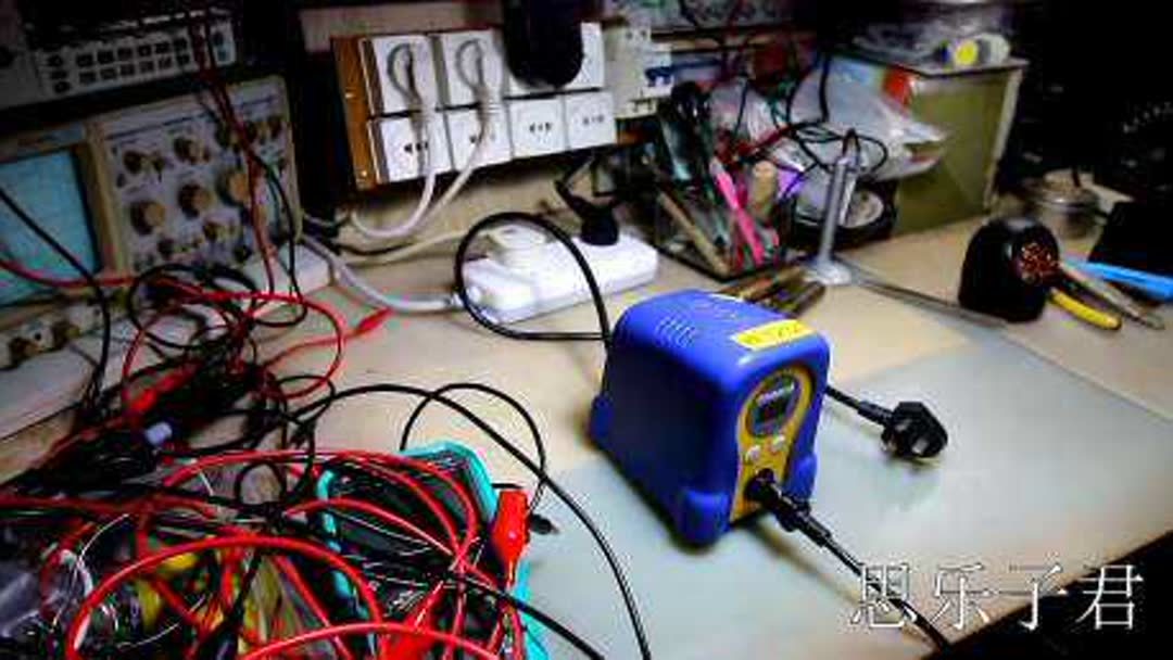 二手剪线白光FX-888D焊台测试(二)