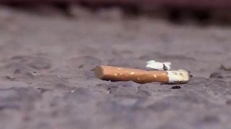 小伙发现新致富方法,将废旧烟头废物再利用,简单几步发大财