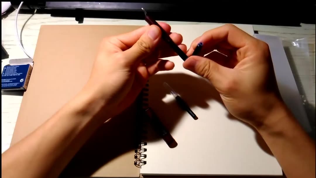 施耐德钢笔 BK406 开箱视频