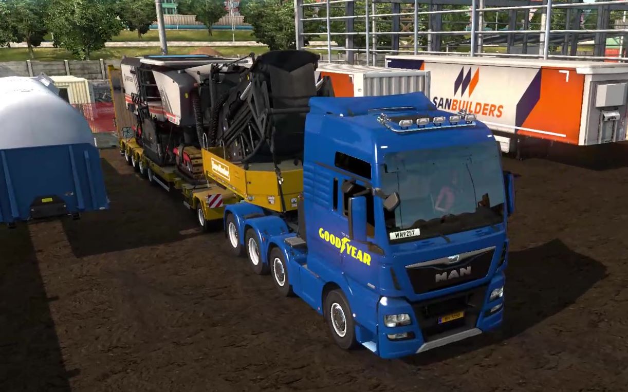 欧洲卡车模拟2卡车司机的日常2(G29模拟器)