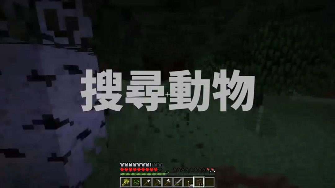 我的世界:现在我们去寻找动物,动物躲得好隐蔽